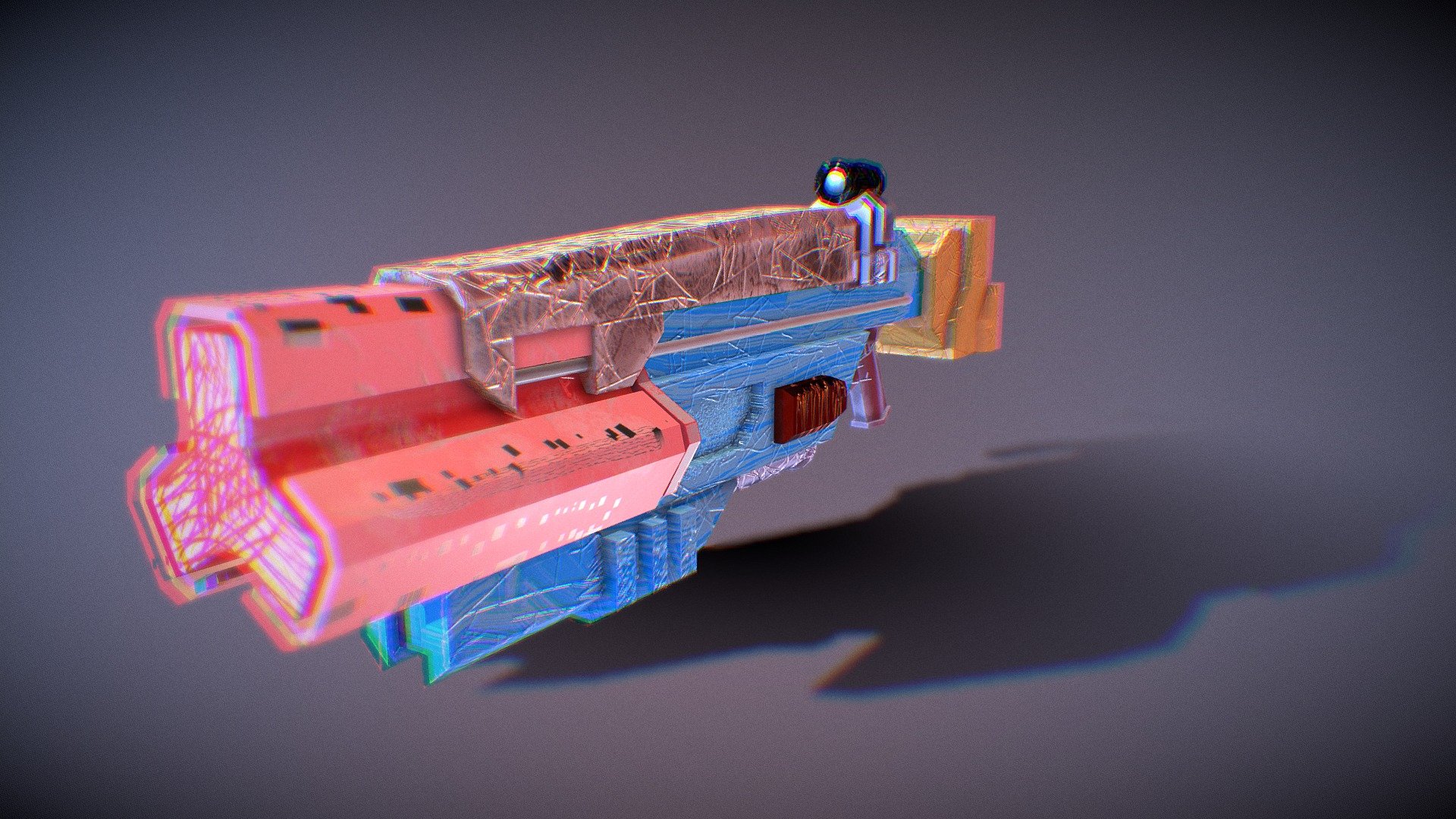 si fi gun - 3D model by winkywink.art (@winkie.star) [27f5b43] - Sketchfab