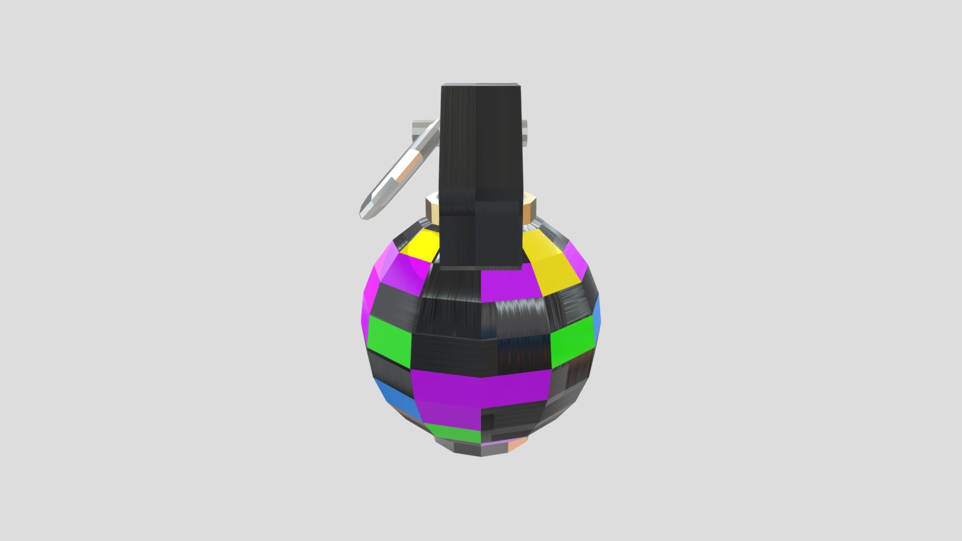Boogie Bomb - 3D model by JustinFerreira23 [27f6097] - Sketchfab