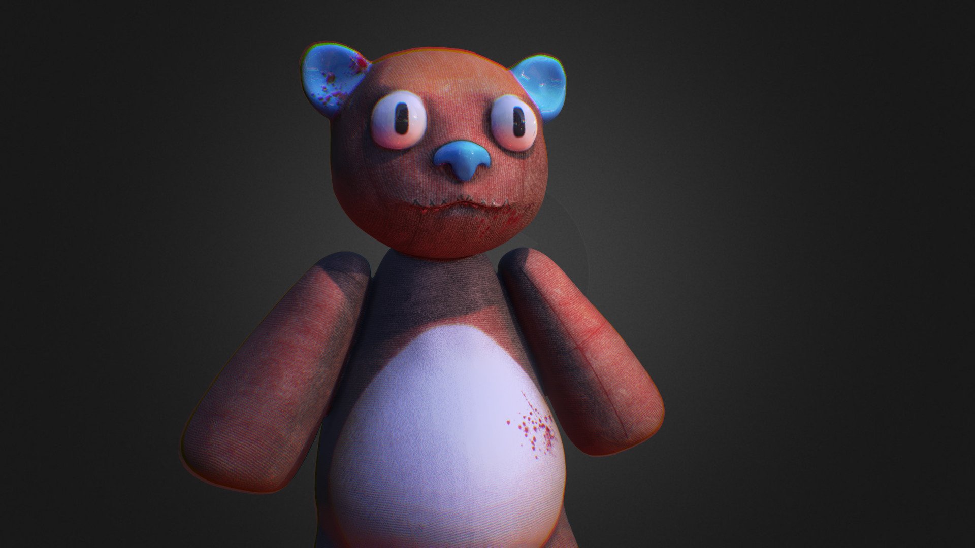 Teddy bear - 3D model by DiogoXP [27f614a] - Sketchfab