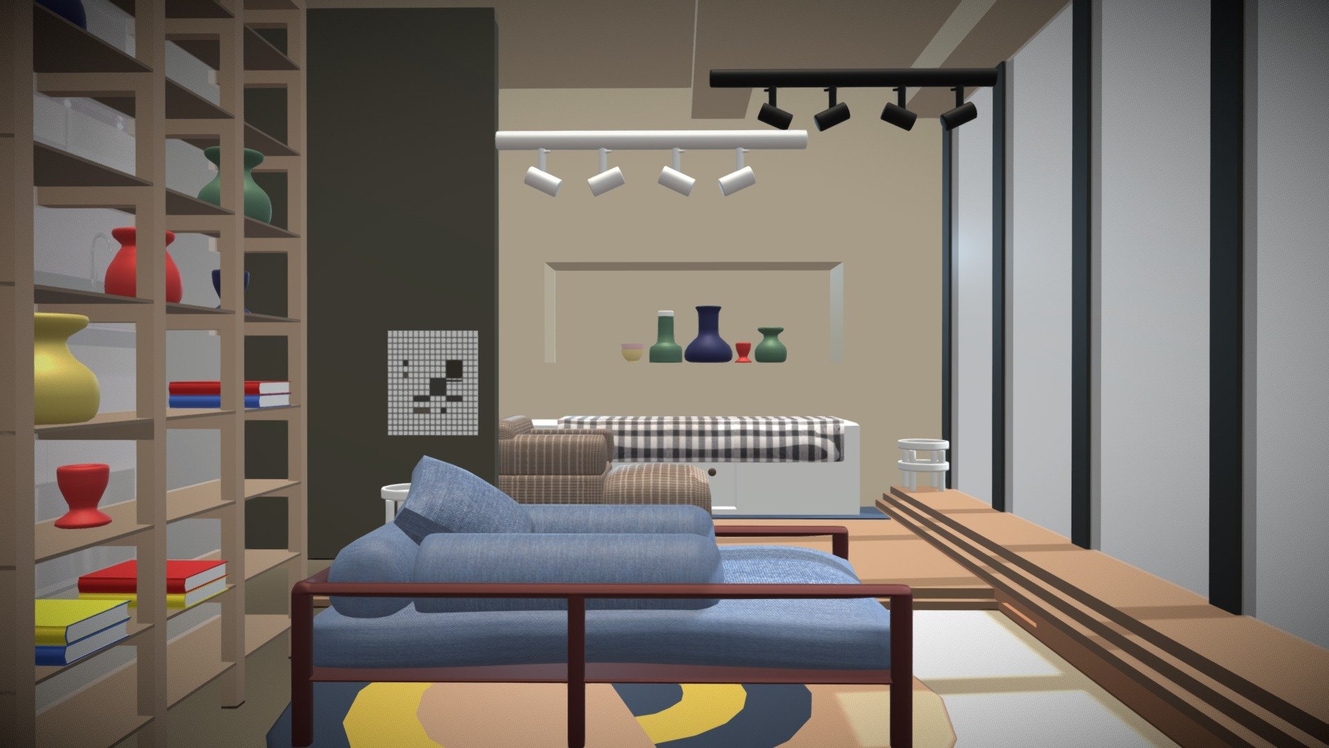 interior - 3D model by Ker [27f72a8] - Sketchfab