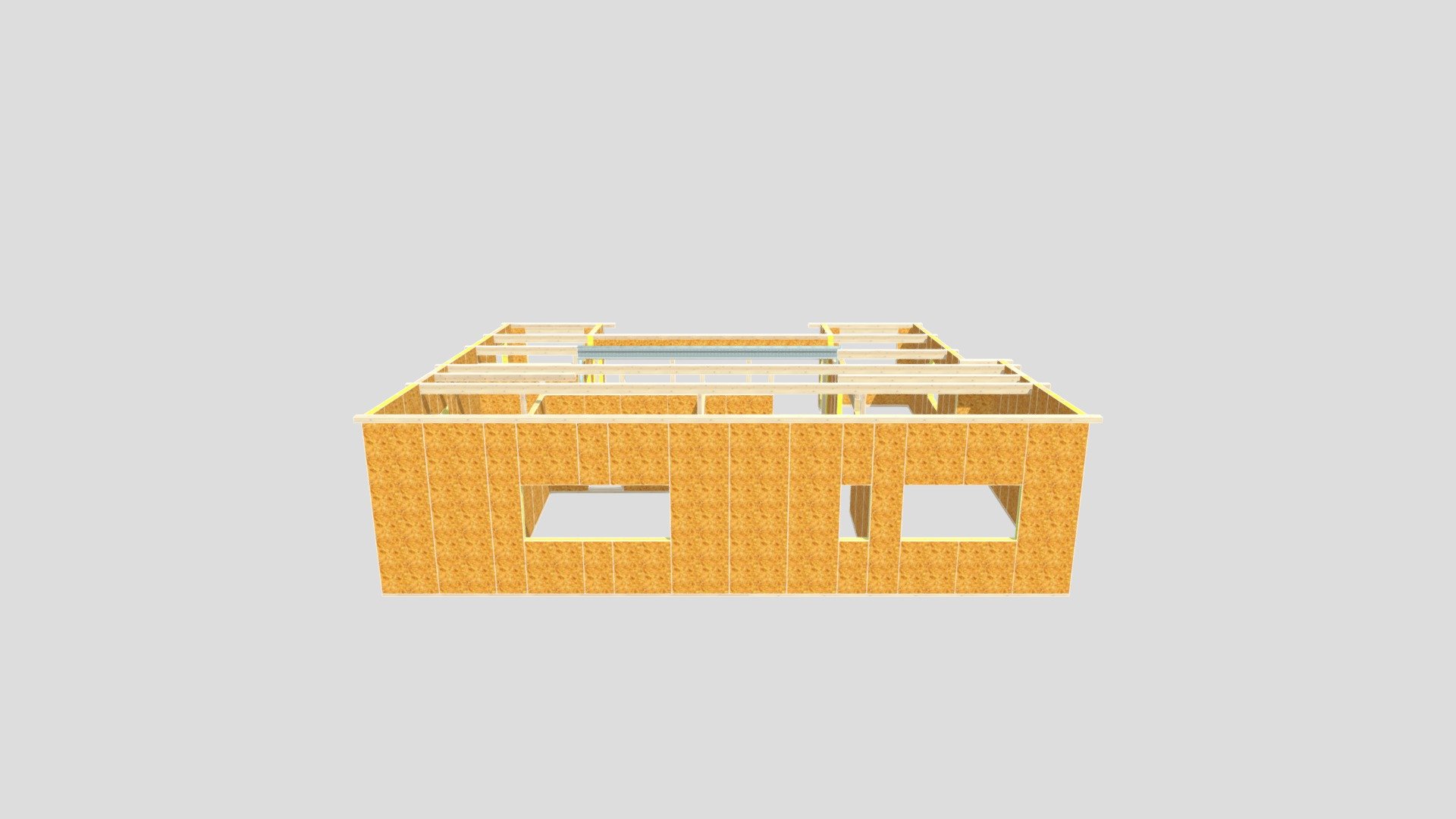 MS - roof structure - 2022.05.18 - 3D model by Solcraft [27f8490 ...