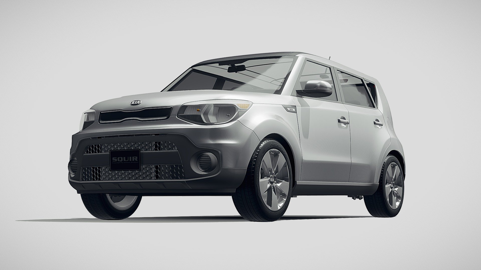 Kia Soul 2019 - Buy Royalty Free 3D model by SQUIR3D [27f9280 ...