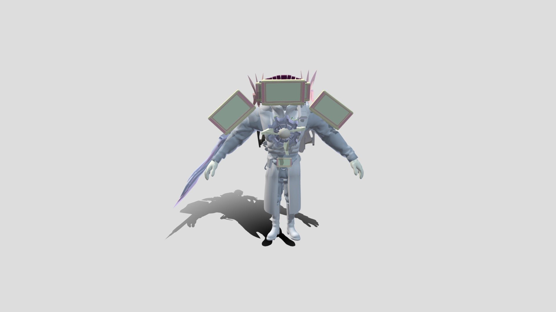 upgraded-titan-tv-man - 3D model by The Tv (@802403) [27f9b8b] - Sketchfab