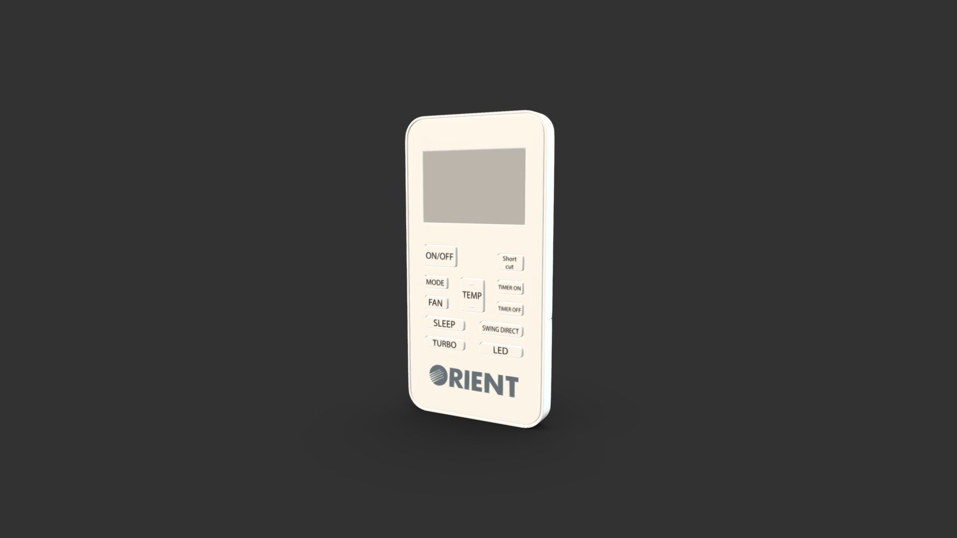 AC Remote 3D model - 3D model by fadi04 [27f9c15] - Sketchfab
