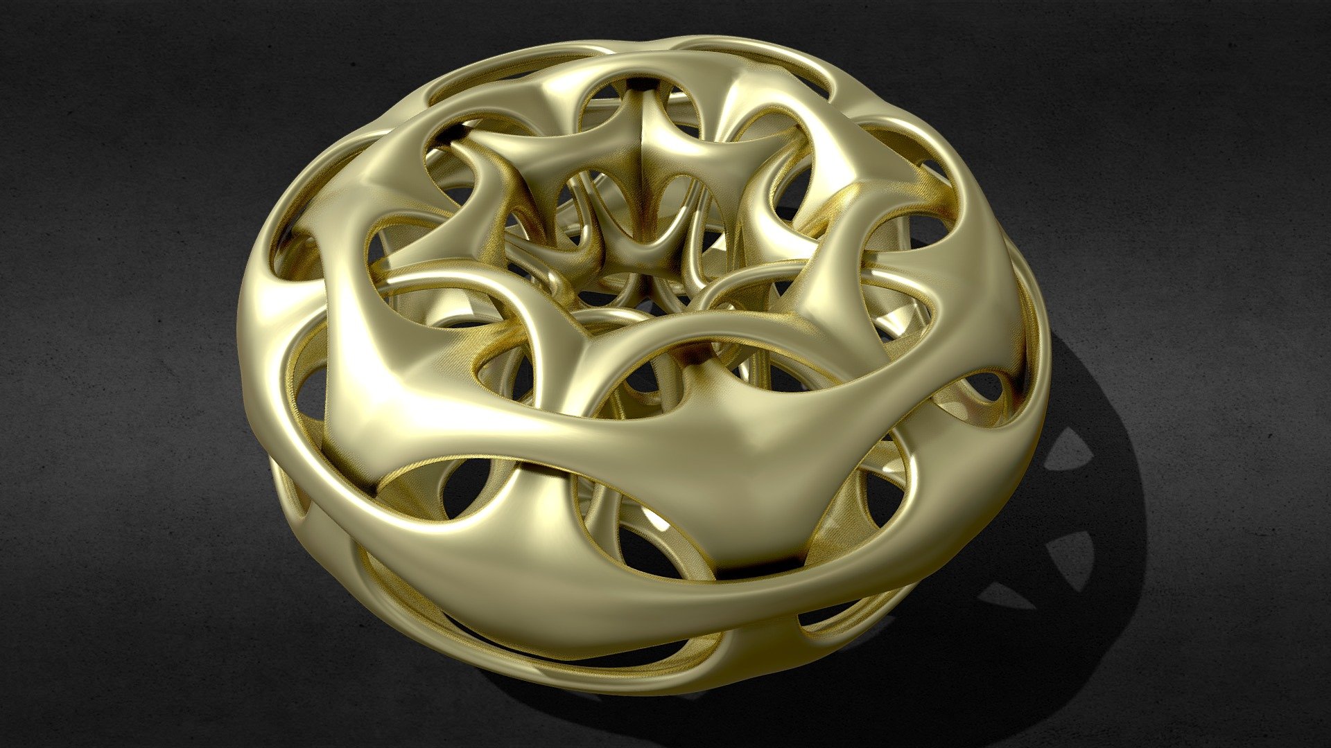 Interlocking 720° Mobius Strip Knot - 3D model by mgfxer [27fa244 ...