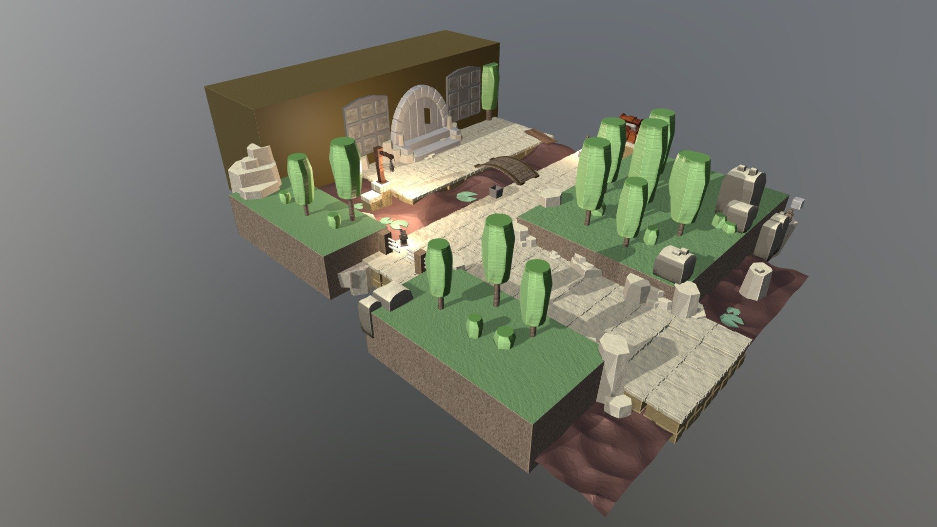 Concept Background - 3D model by ruocpie [27fa960] - Sketchfab