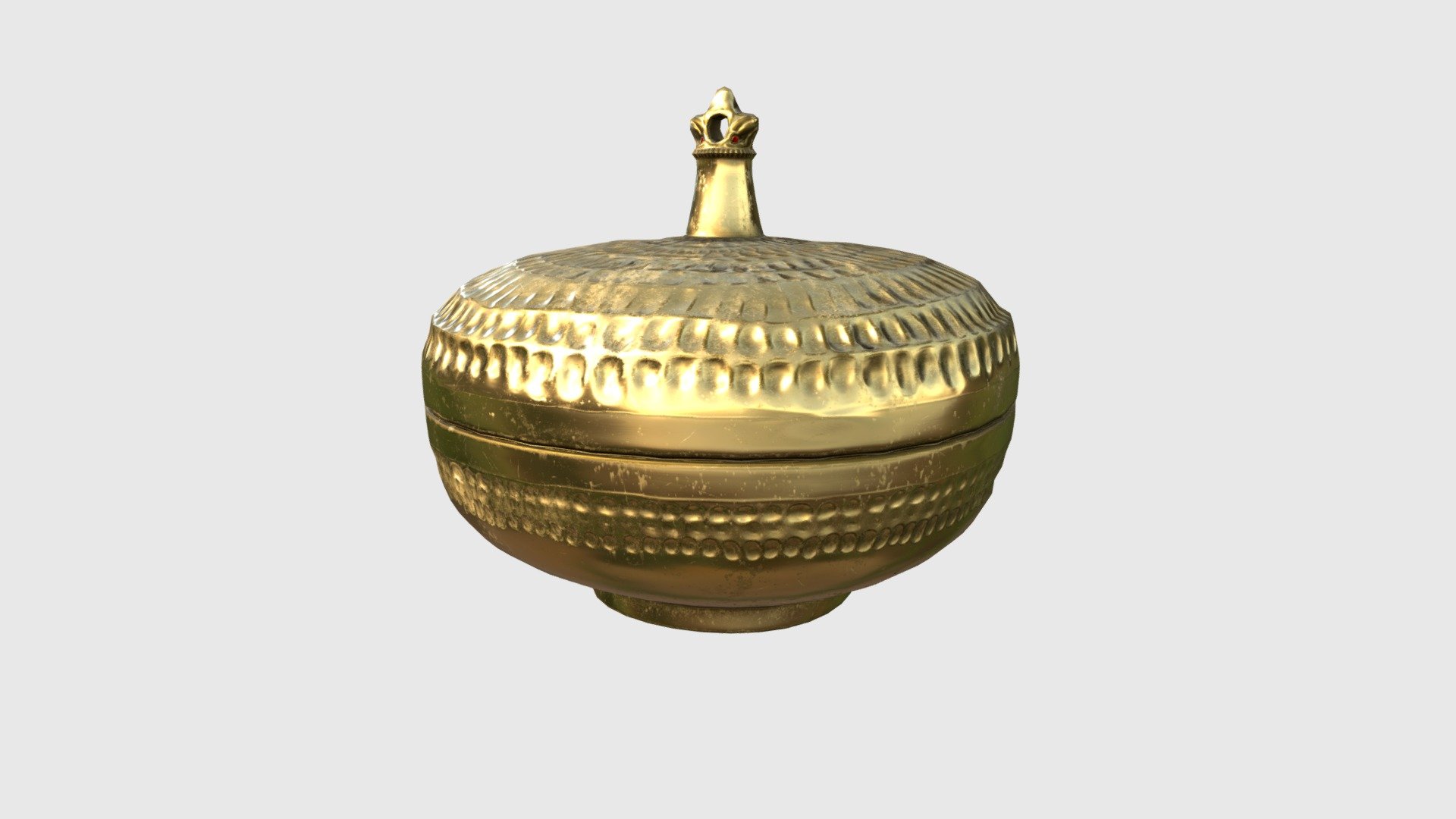 Palace Round Brass Box - Buy Royalty Free 3D model by ulenspy [27faabc ...