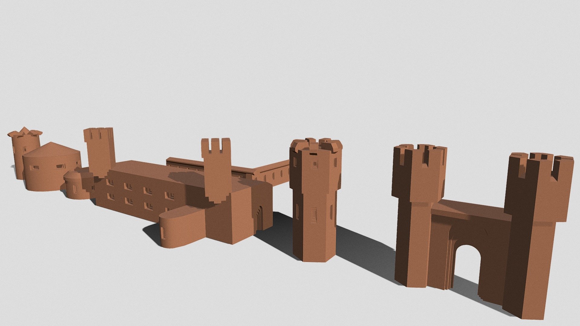 Fortress-kit - Download Free 3D model by AVZ (@micropalaeontology ...
