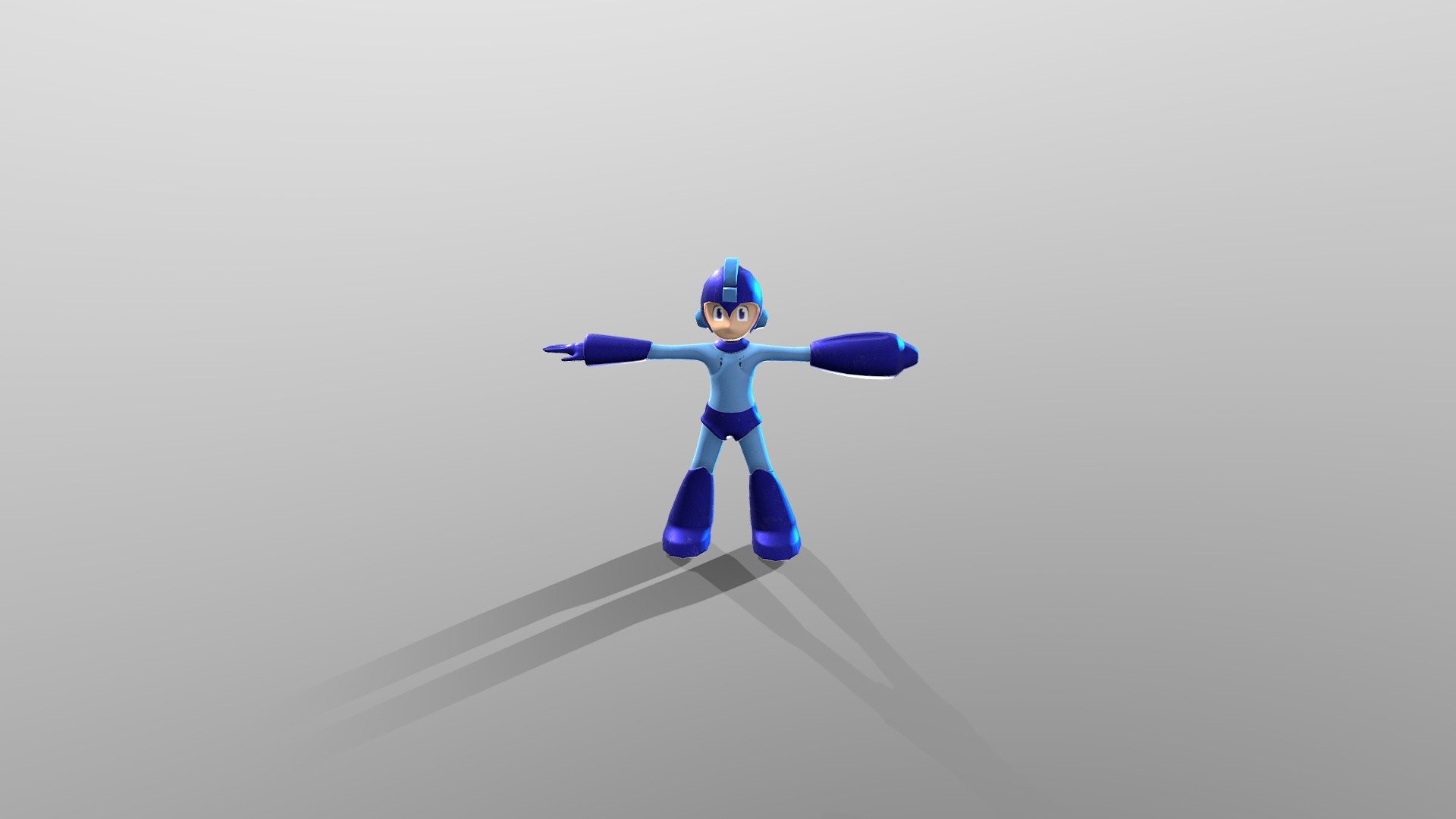 megaman - 3D model by chennofui [27fbd26] - Sketchfab