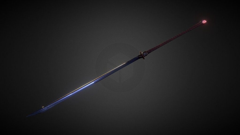 Glaive - 3D model by caldonas [27fbf7d] - Sketchfab