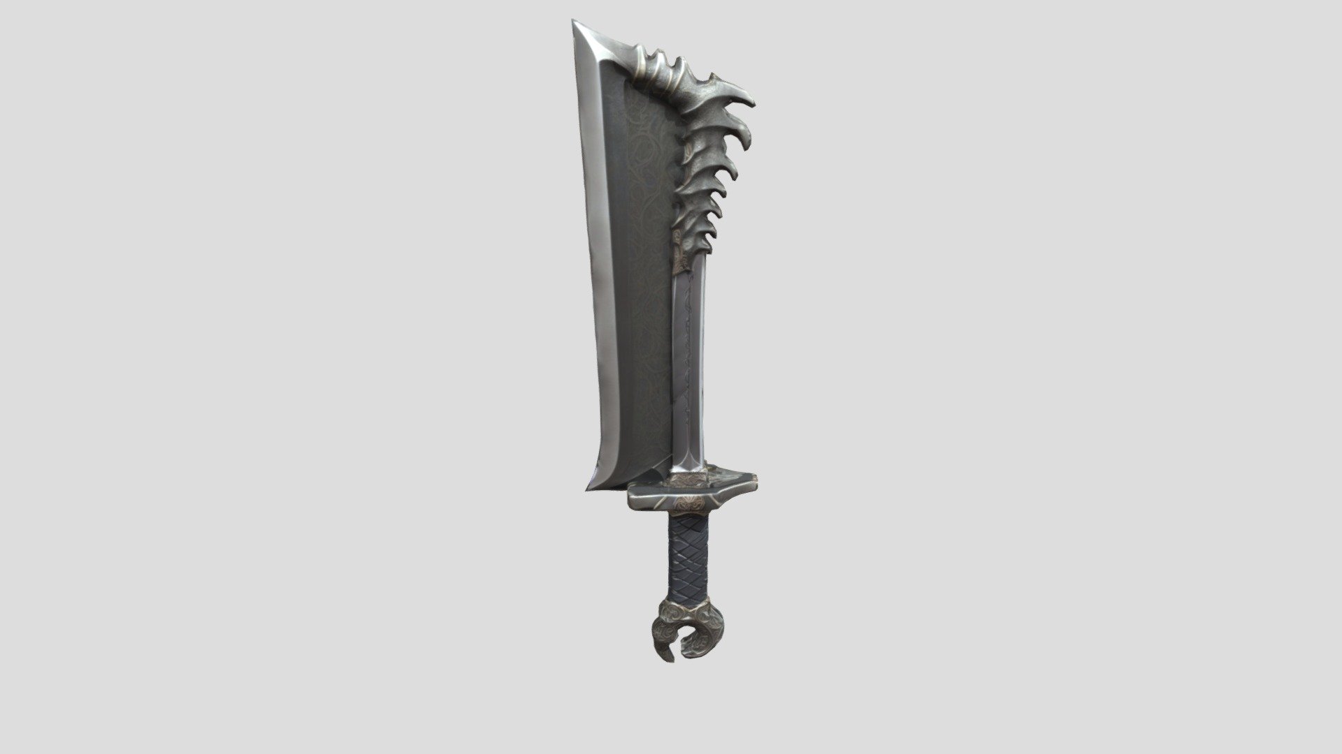 Raijin Dragonbone - Low Poly 3D Weapon Model - 3D model by AvarForge3D ...