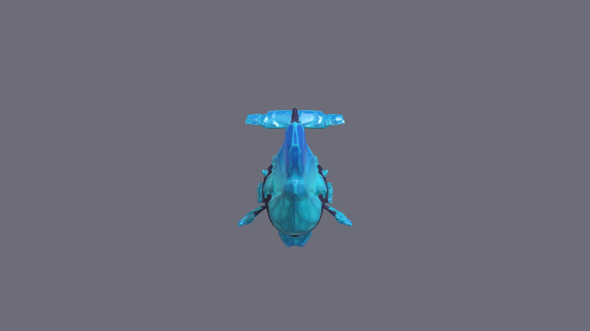 The Blue Beast - 3D model by Sebastian Wittig (@sebastianwittig ...