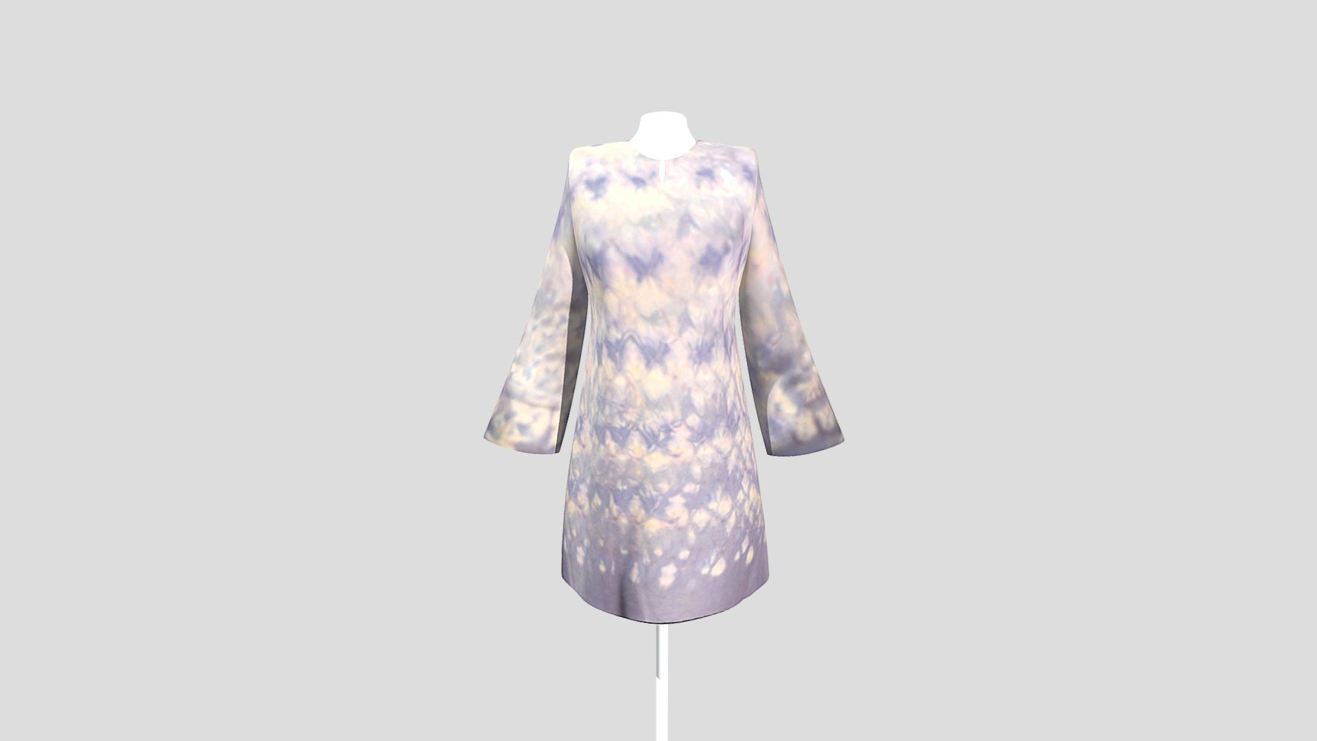 Batik Blouse Satin - Download Free 3D model by eeelabvisual [28004ed ...