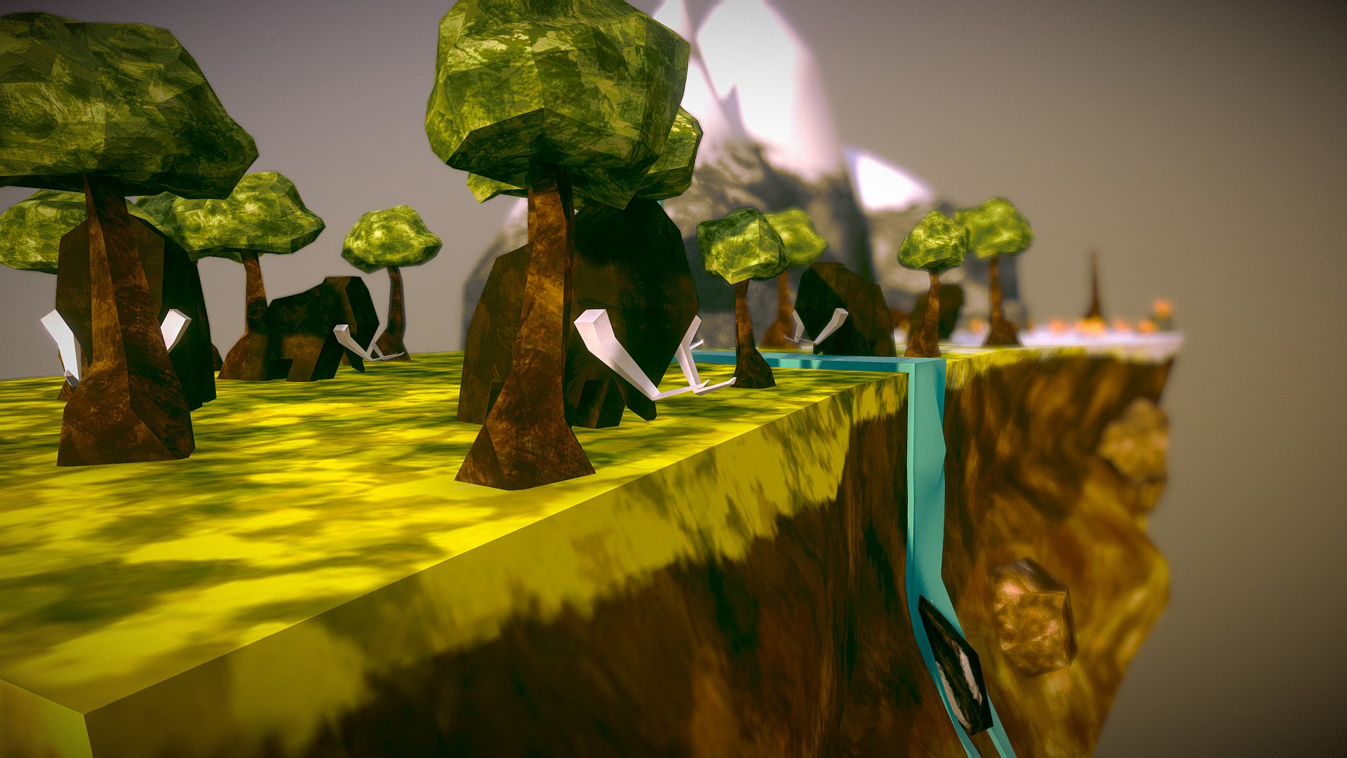 Cenozoic Environment - 3D model by alexislazaro [2800a56] - Sketchfab