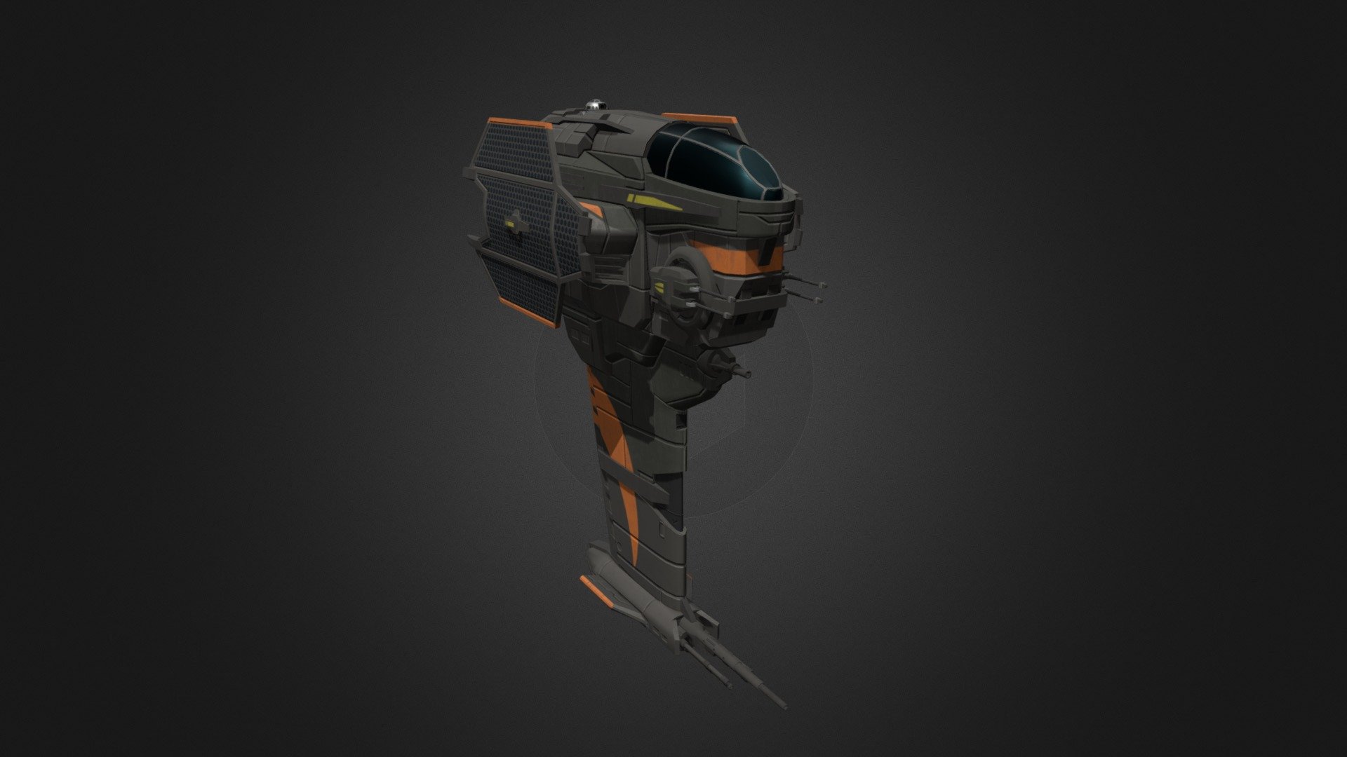 Dagger Wing Fighter - Buy Royalty Free 3D model by Agent_Traitor ...