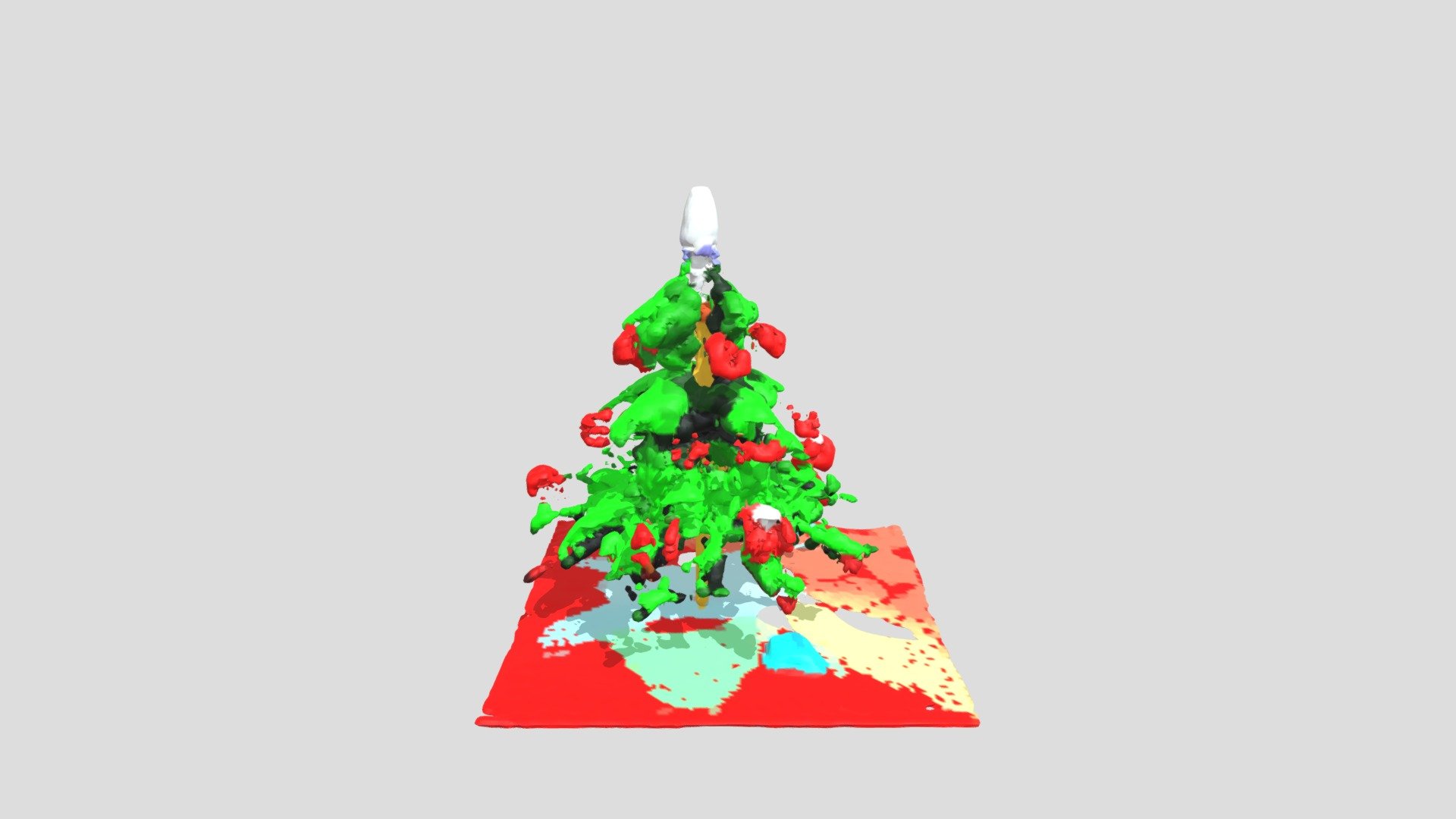 low poly christmas tree. - Download Free 3D model by Mirage (@mirageml ...