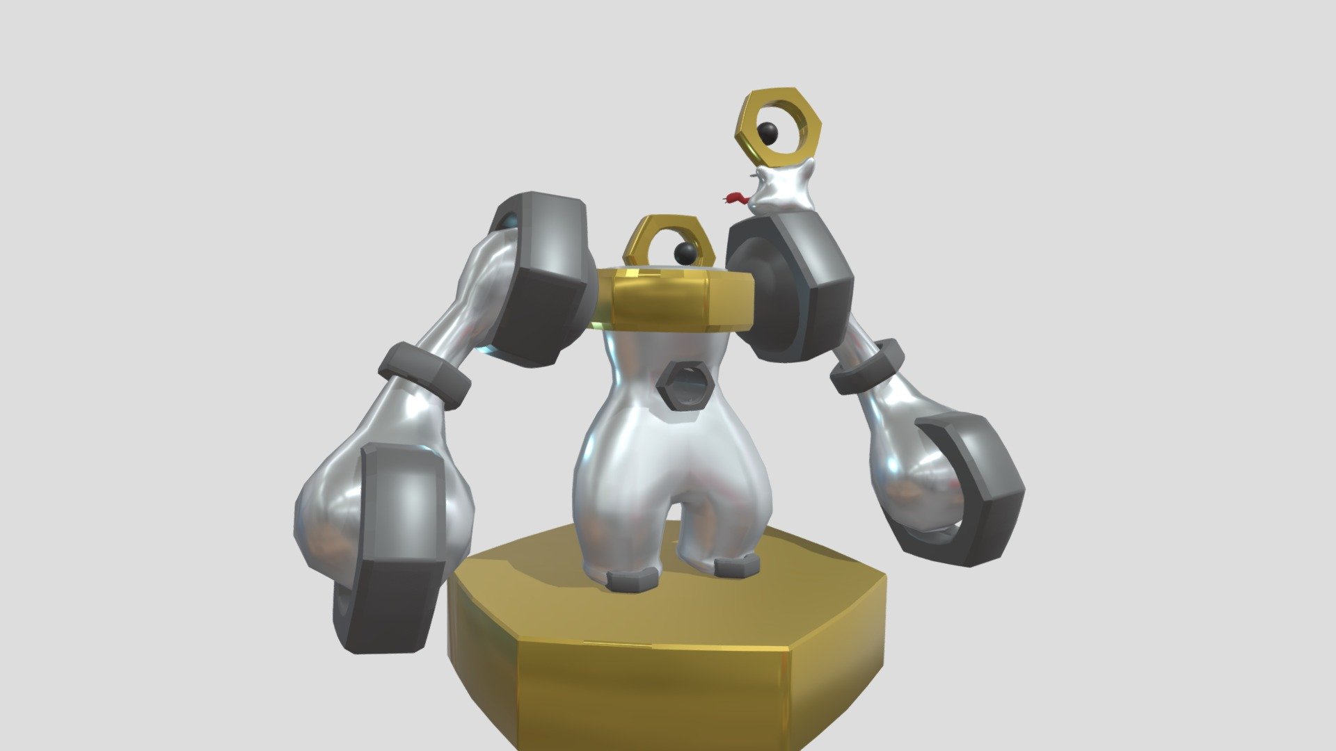 melmetal - 3D model by Ulrike_Selvik (@Nemi66) [280347b] - Sketchfab