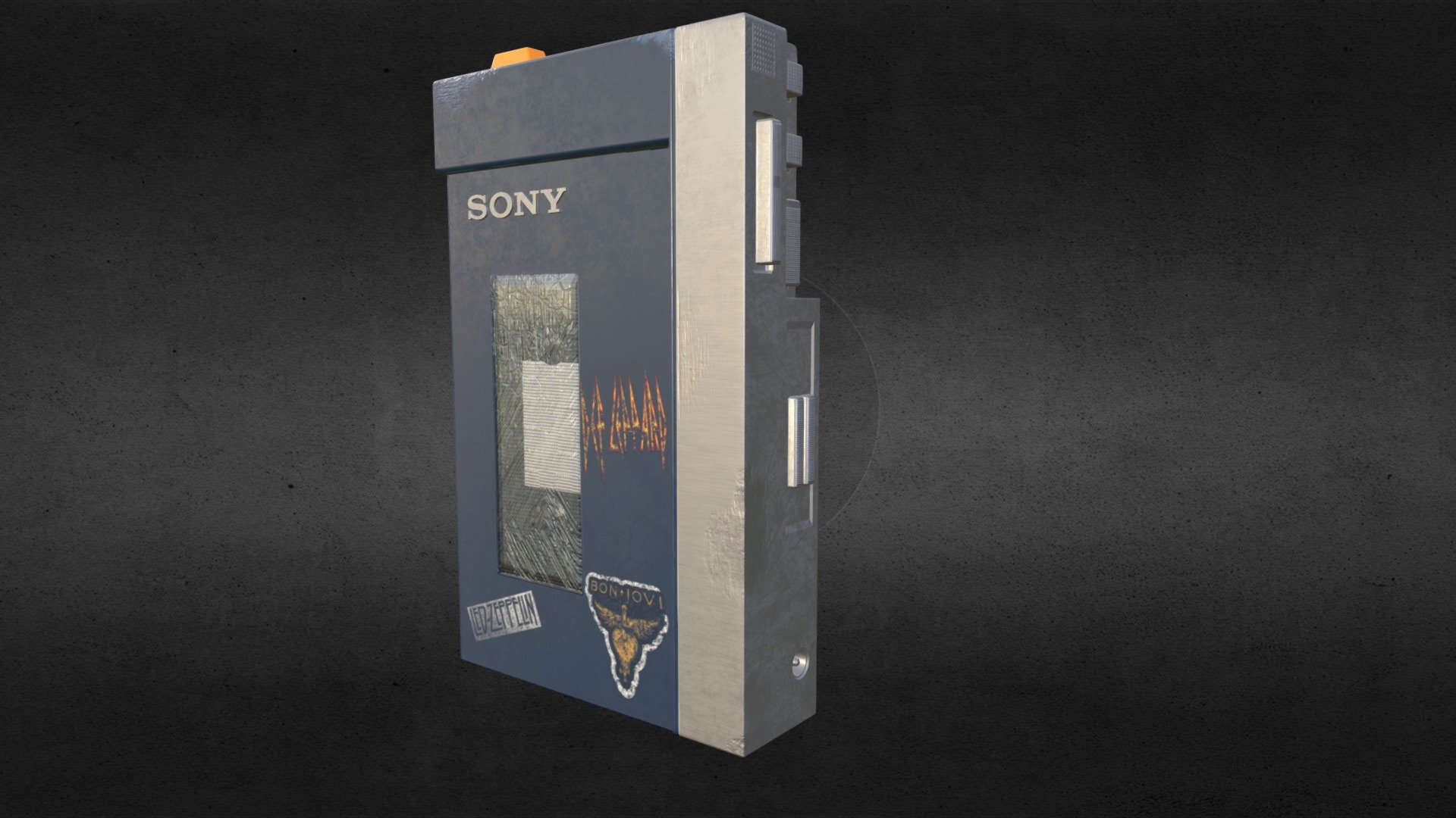 Walkman - 3D model by LaurenPendleton [2804452] - Sketchfab