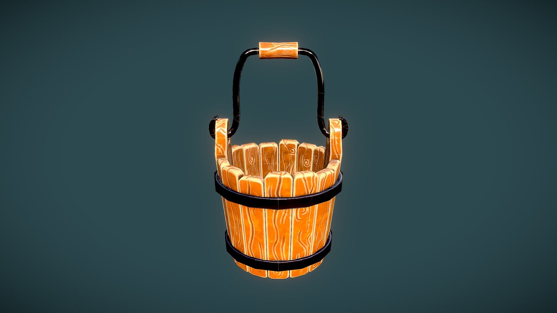 Stylized Bucket - 3D model by VictorSantos76 (@VictorSantos01) [28044a0 ...