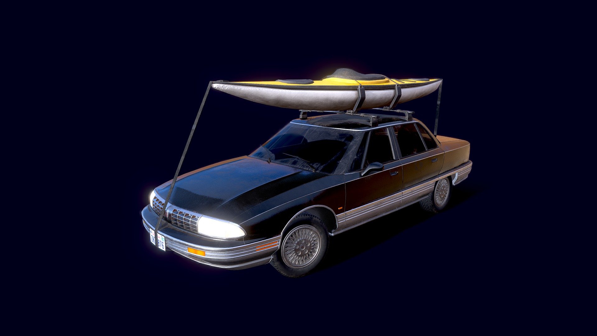 Oldsmobile - Download Free 3D model by YJ_ [2805493] - Sketchfab