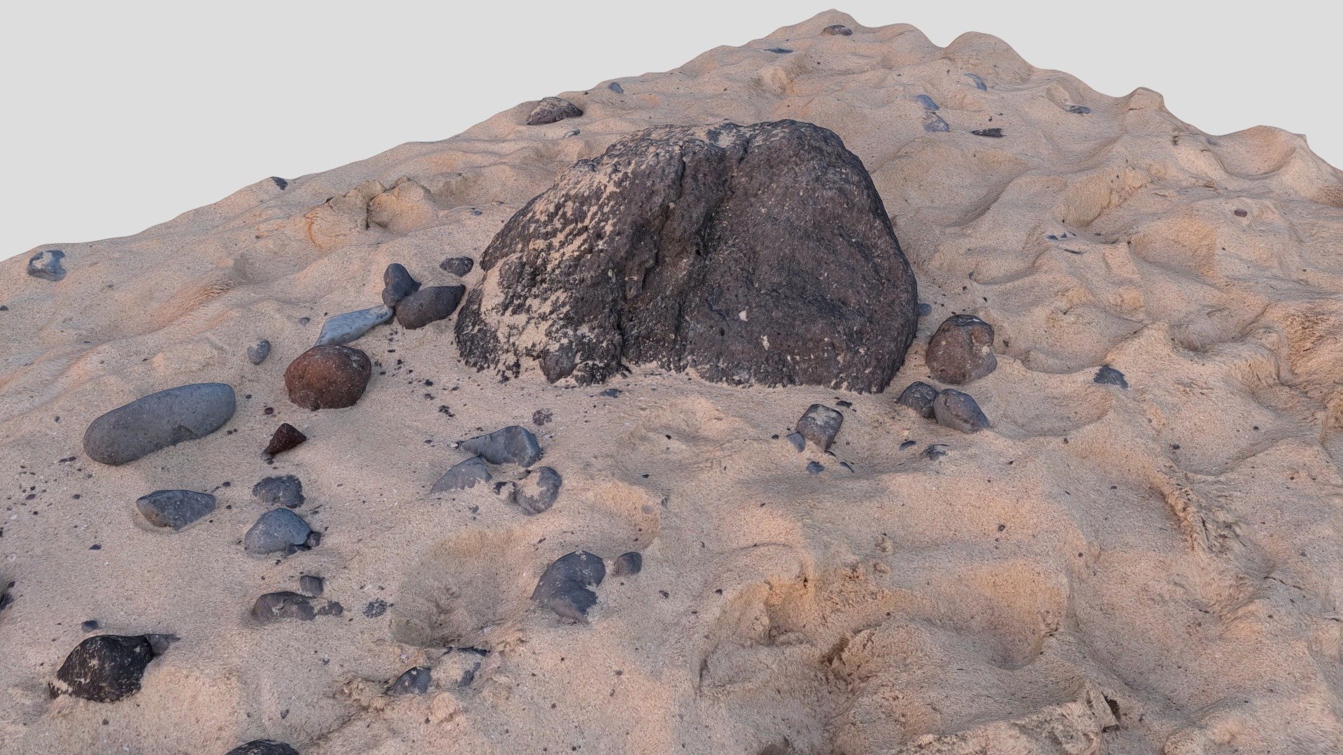 Ocean cliff scan 8k 006 - Buy Royalty Free 3D model by immerge [280574b ...