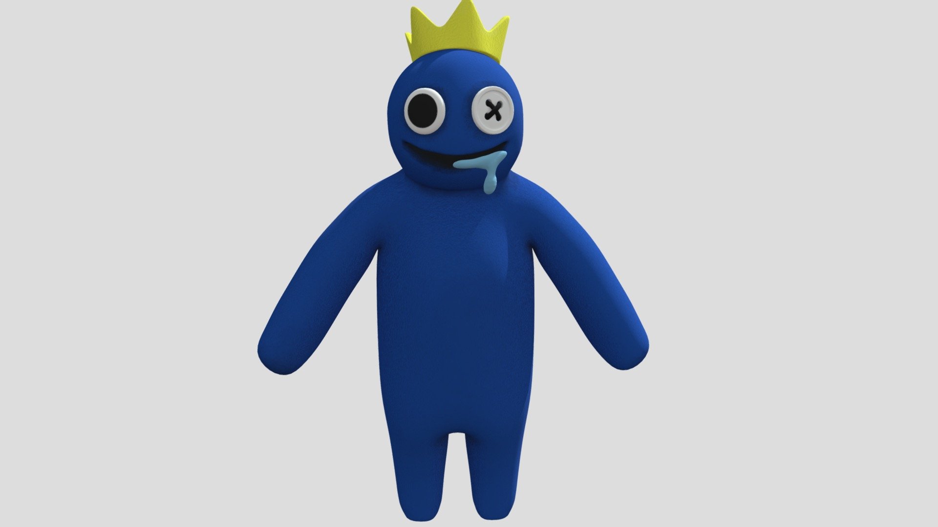 blue_rainbow_friends - 3D model by donety [28068b0] - Sketchfab