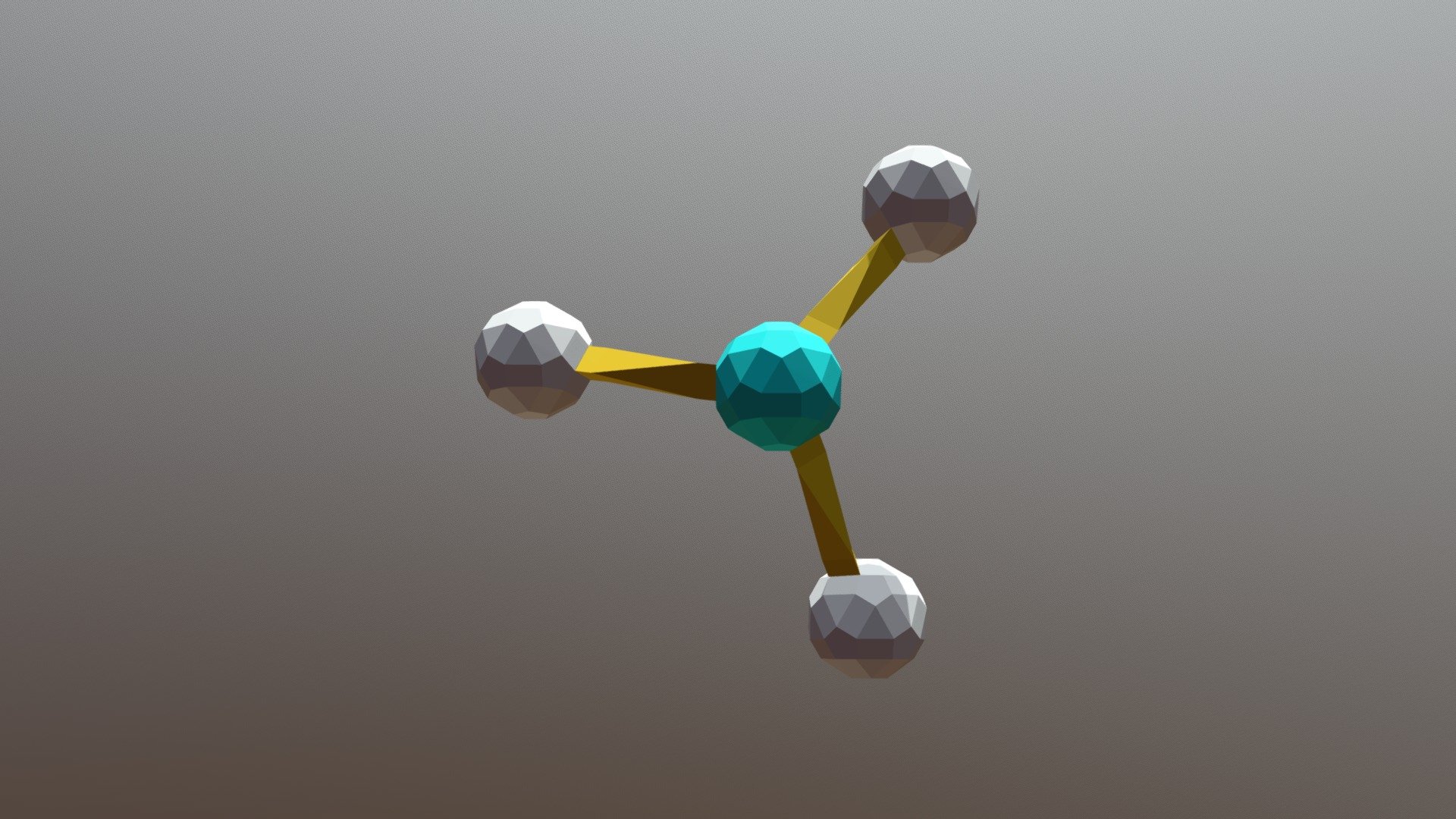 4 3 3 NH3 Ammonia - 3D model by Zometool [28087ab] - Sketchfab