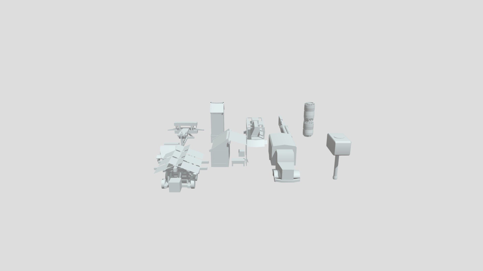 First Draft Models - 3D model by JayHoli [2808cb9] - Sketchfab