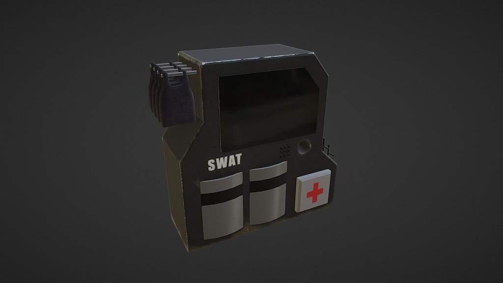 Vender - 3D model by Jack Everett (@JackA_Everett) [2809471] - Sketchfab