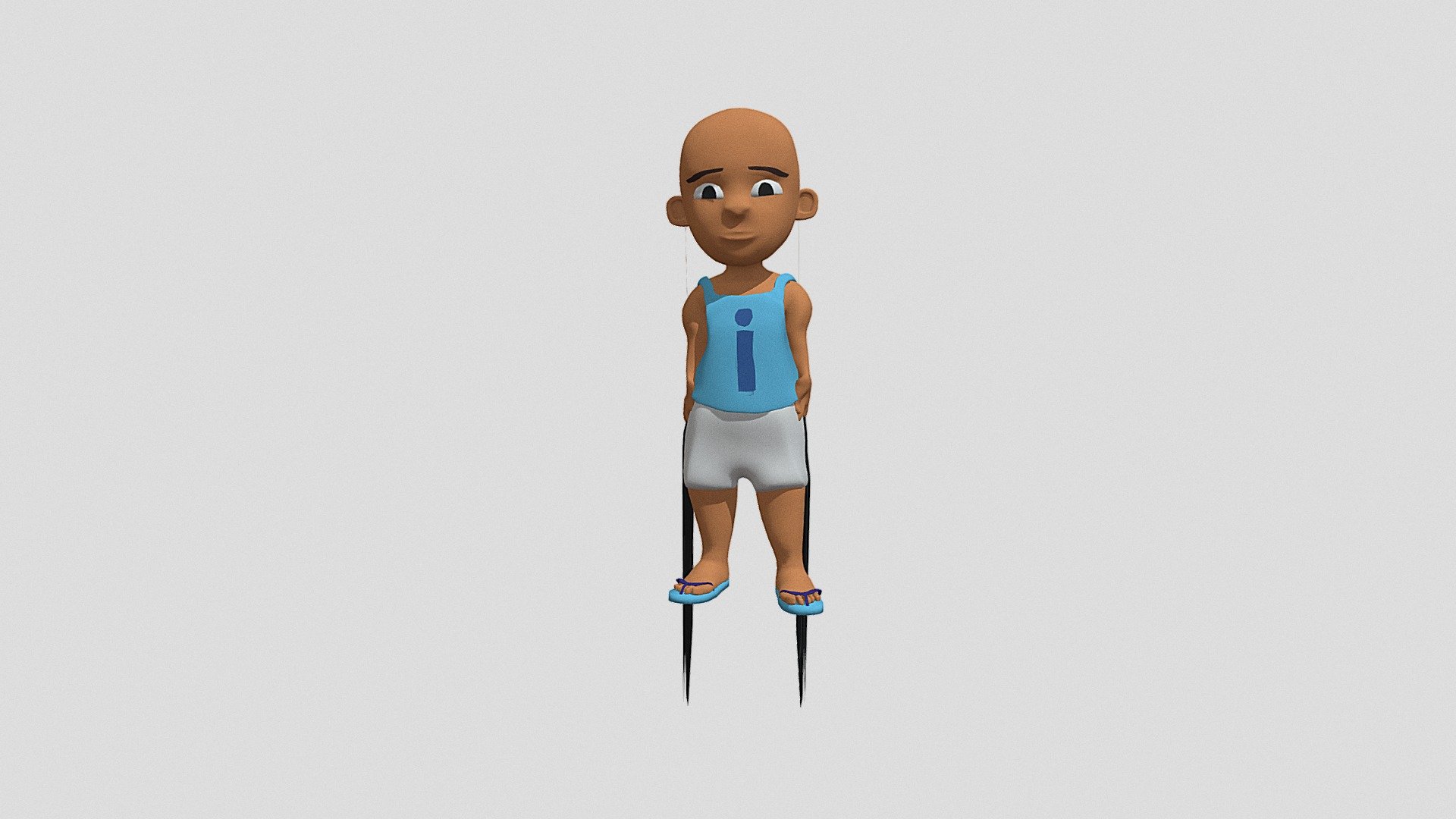 ipin Gangnam Style - Download Free 3D model by mohd.akmal.mahyudin ...
