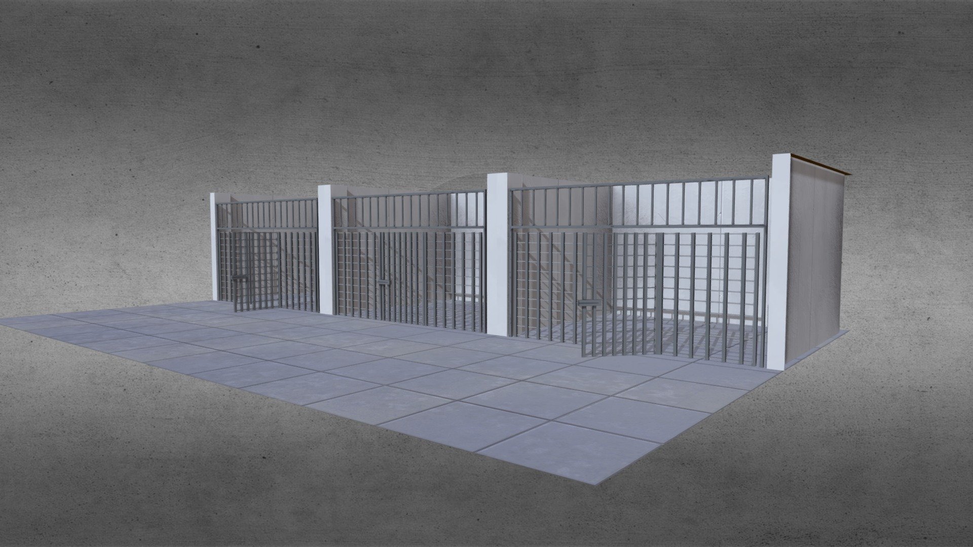 Prison Block - Download Free 3D model by Sergi Trojanski (@nathramn ...