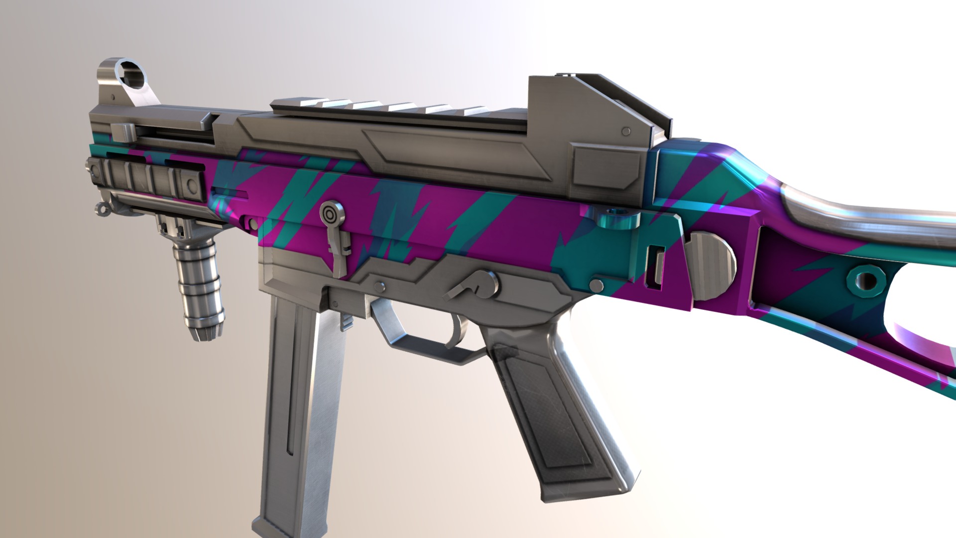 UMP-45 | NEO6 - 3D model by dC98 [280a777] - Sketchfab