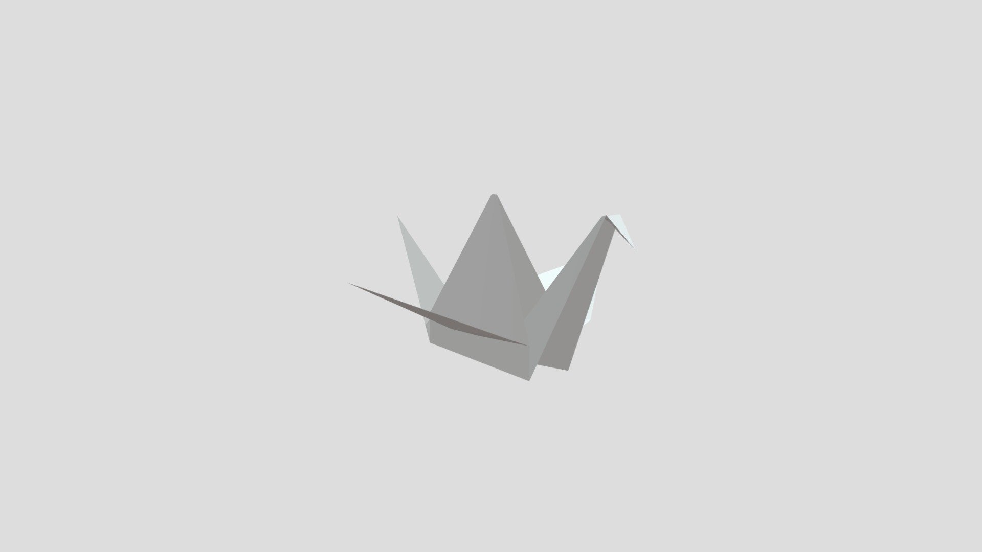 paper crane - Download Free 3D model by Arti (@arti_frolon) [280aa13 ...
