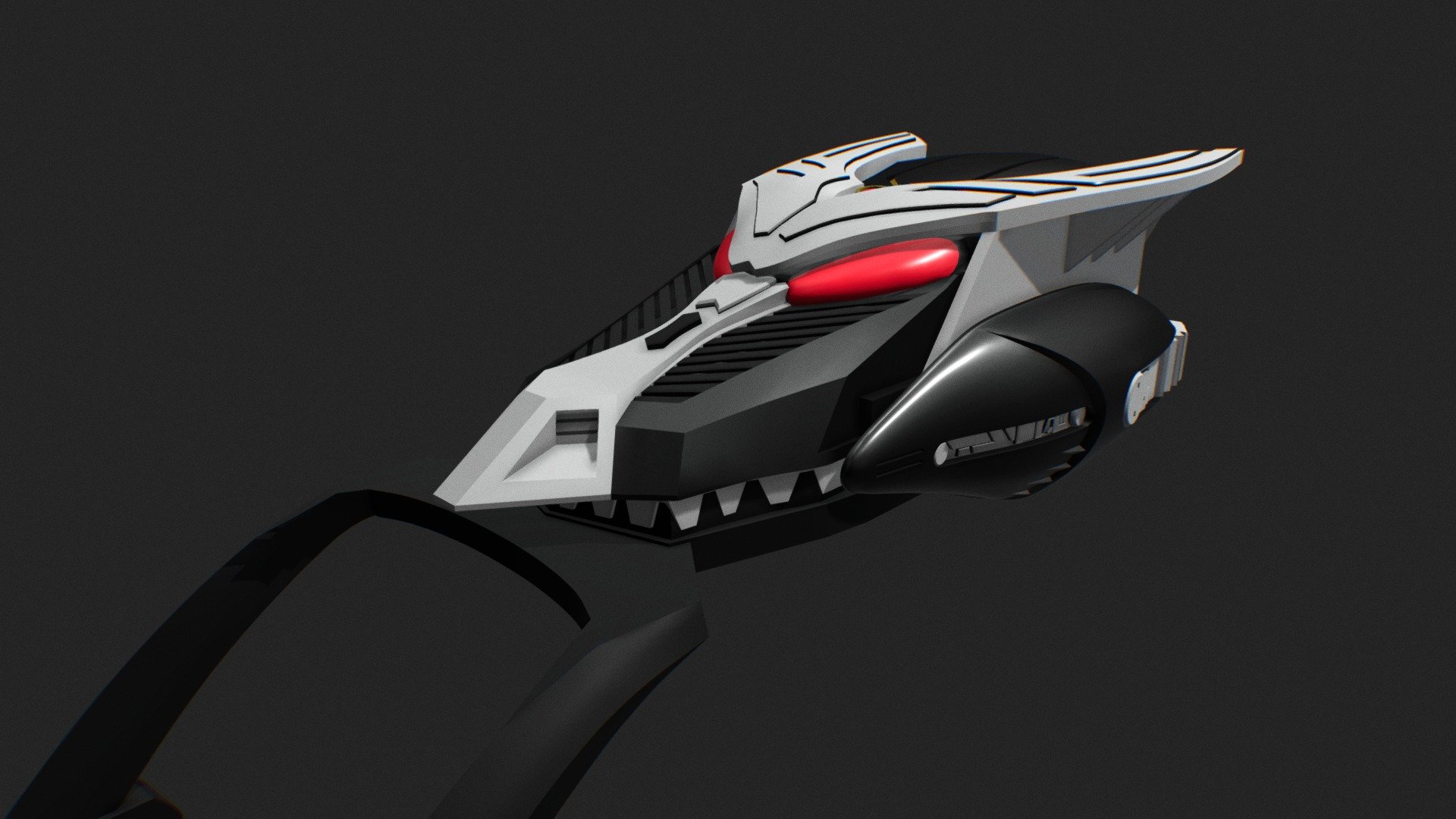 Black Dragvisor 3D Model | Kamen rider Ryuga - 3D model by Ken NCH (@KenNCH) [280ae58] - Sketchfab