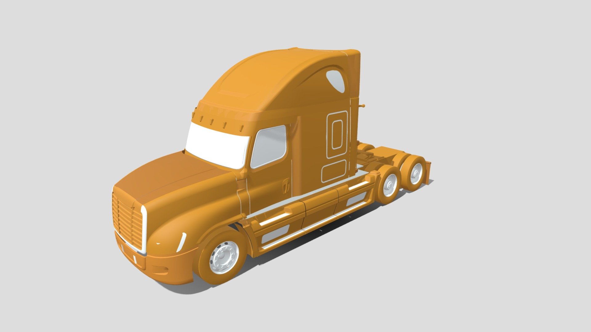 FREIGHTLINER CASCADIA - Download Free 3D model by gelber ...