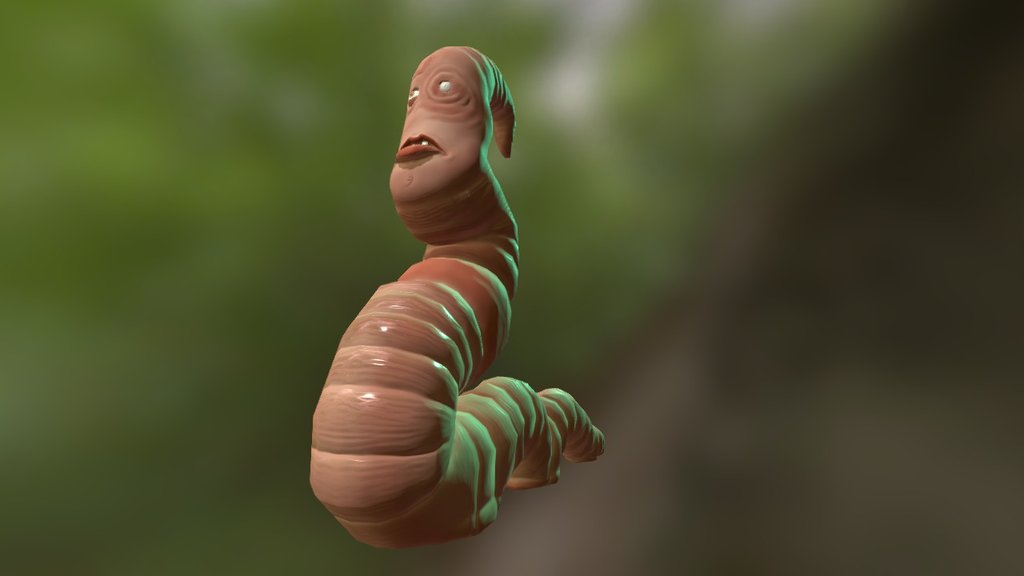 Worm - 3D model by sandejulio [280d0ae] - Sketchfab