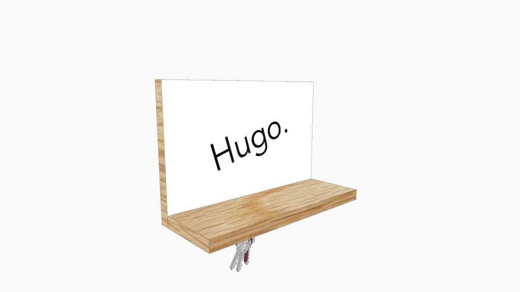 The Hugo Shelf - 3D model by johnjamesliving [280d7d3] - Sketchfab