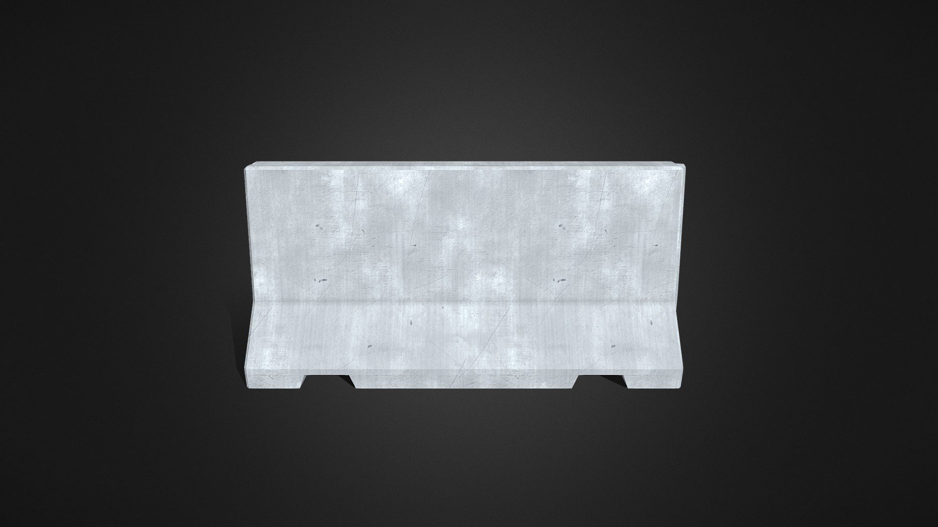 Concrete barricade - Download Free 3D model by ejtam [280db7c] - Sketchfab