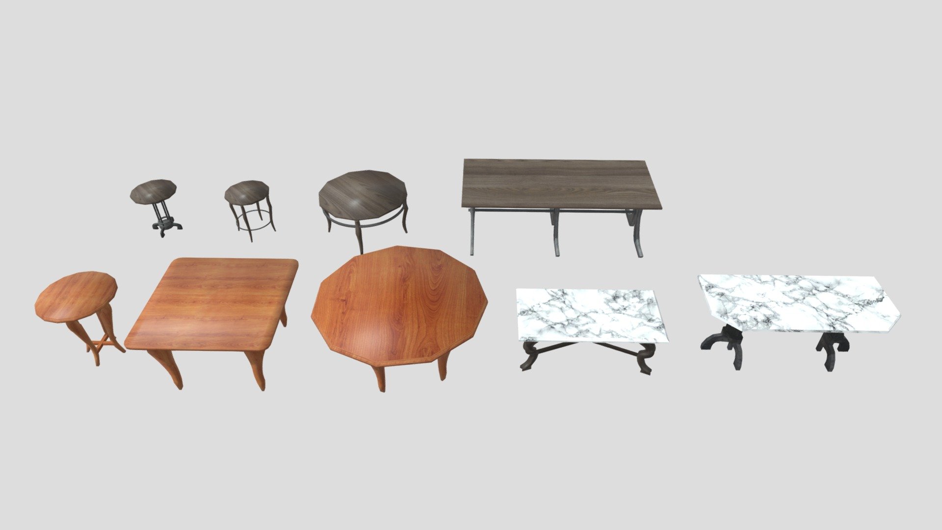 Tables - 3D model by Len (@Grach_1) [280e5cf] - Sketchfab