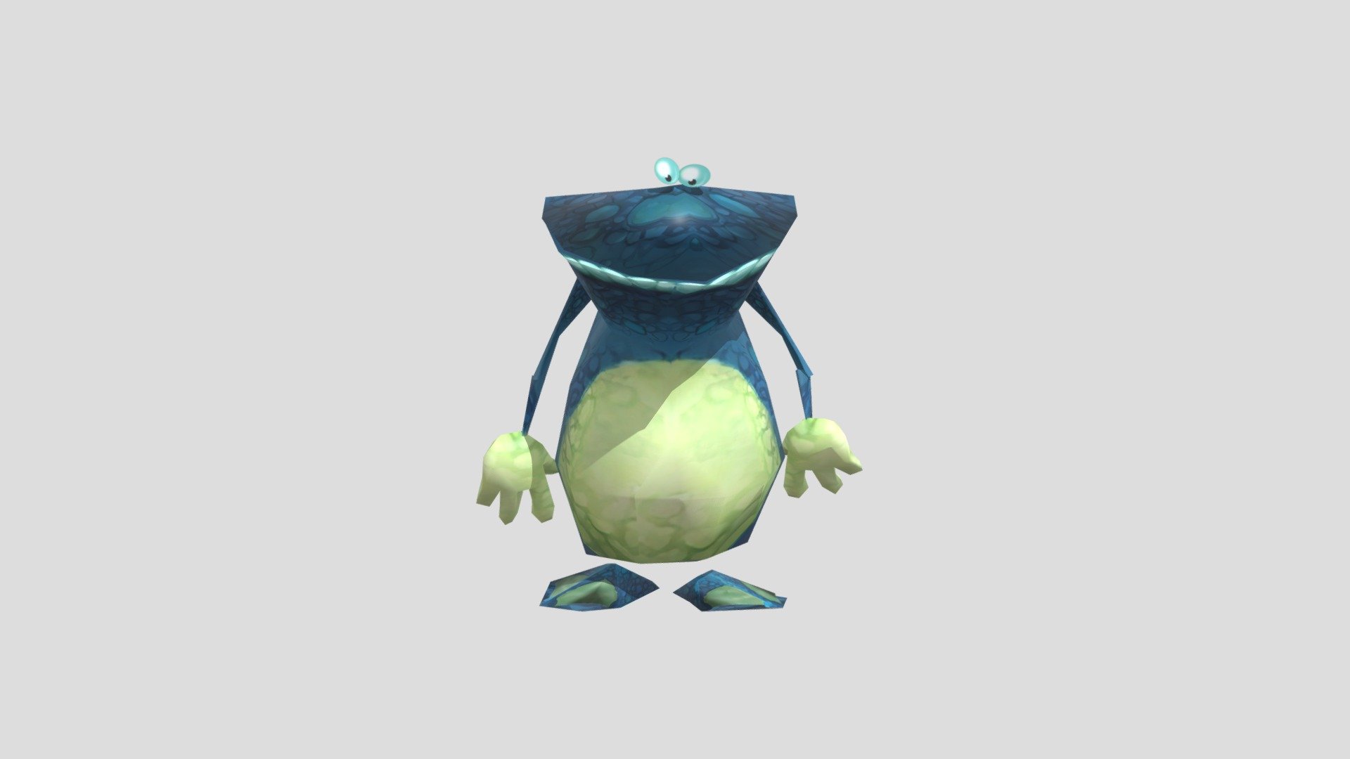 Globox rayman 2 hd texture - Download Free 3D model by Baim ...