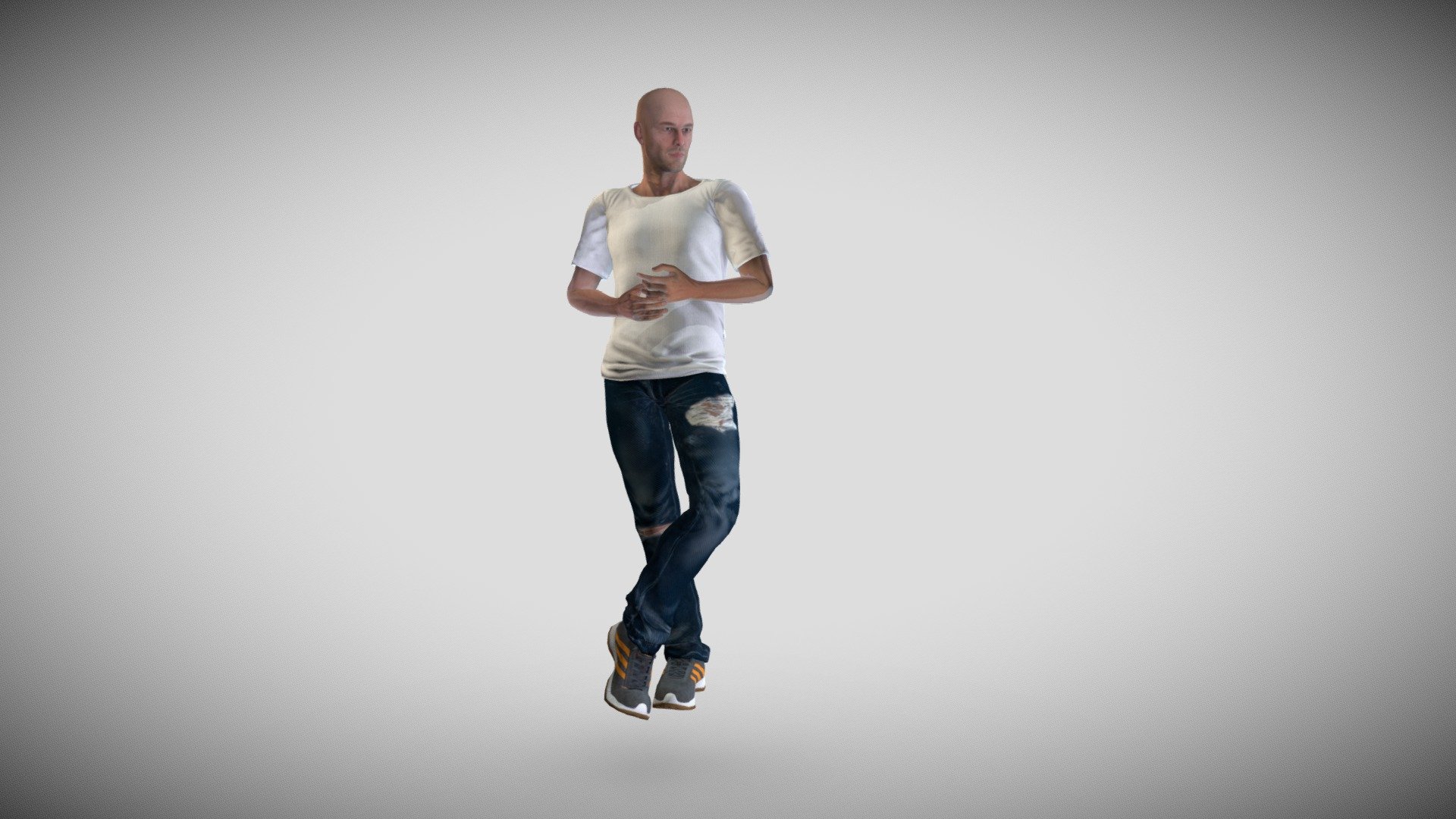 Man Standing Posed - Buy Royalty Free 3D model by Sets & Kits ...