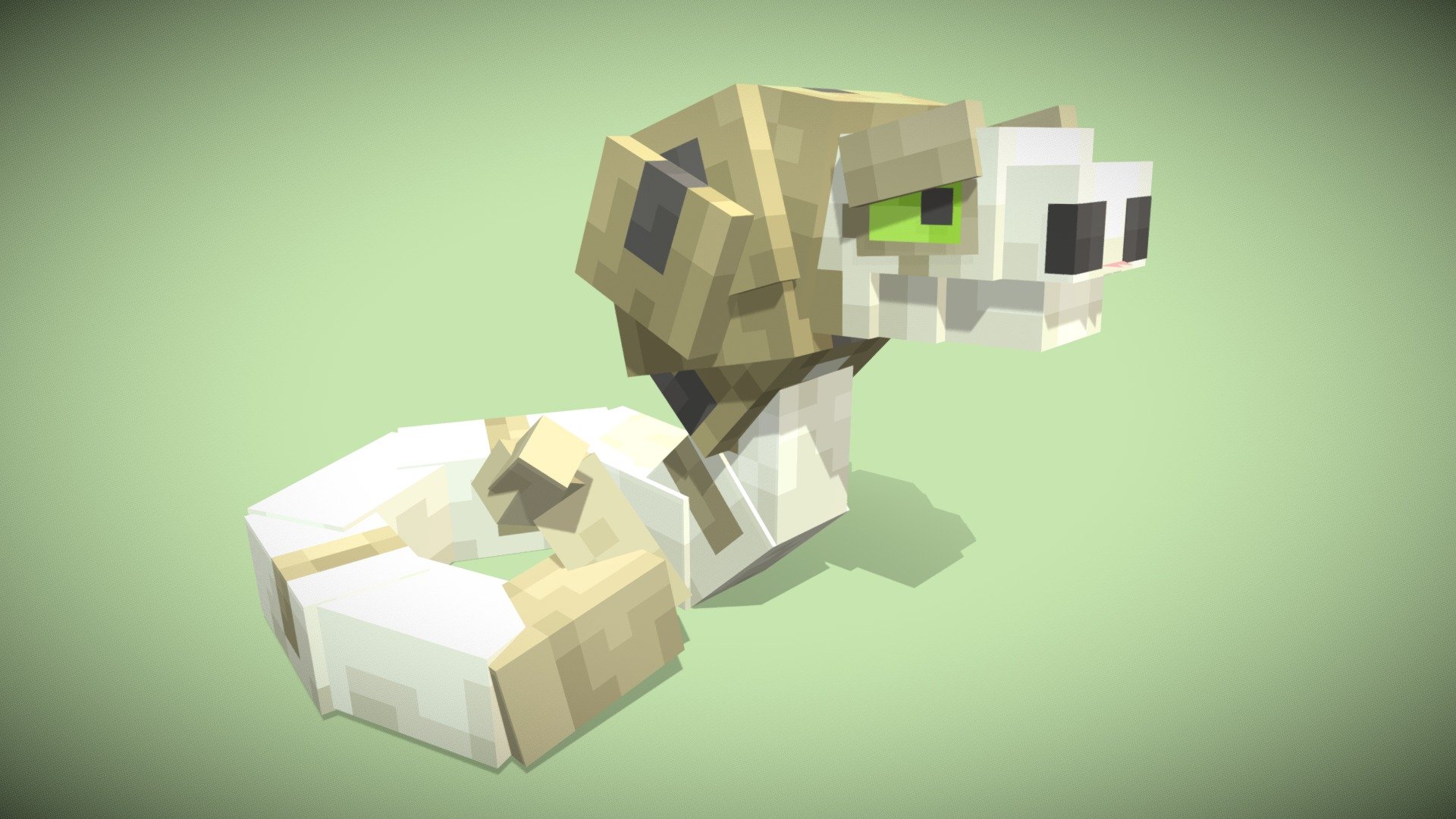 Silicobra - Minecraft Cobblemon Style - Buy Royalty Free 3D model by ...