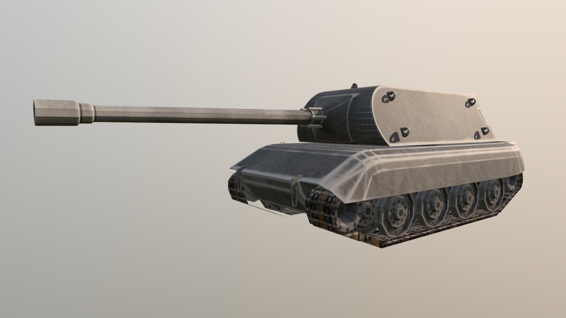 E 100 - 3D model by RO_JA [281122c] - Sketchfab