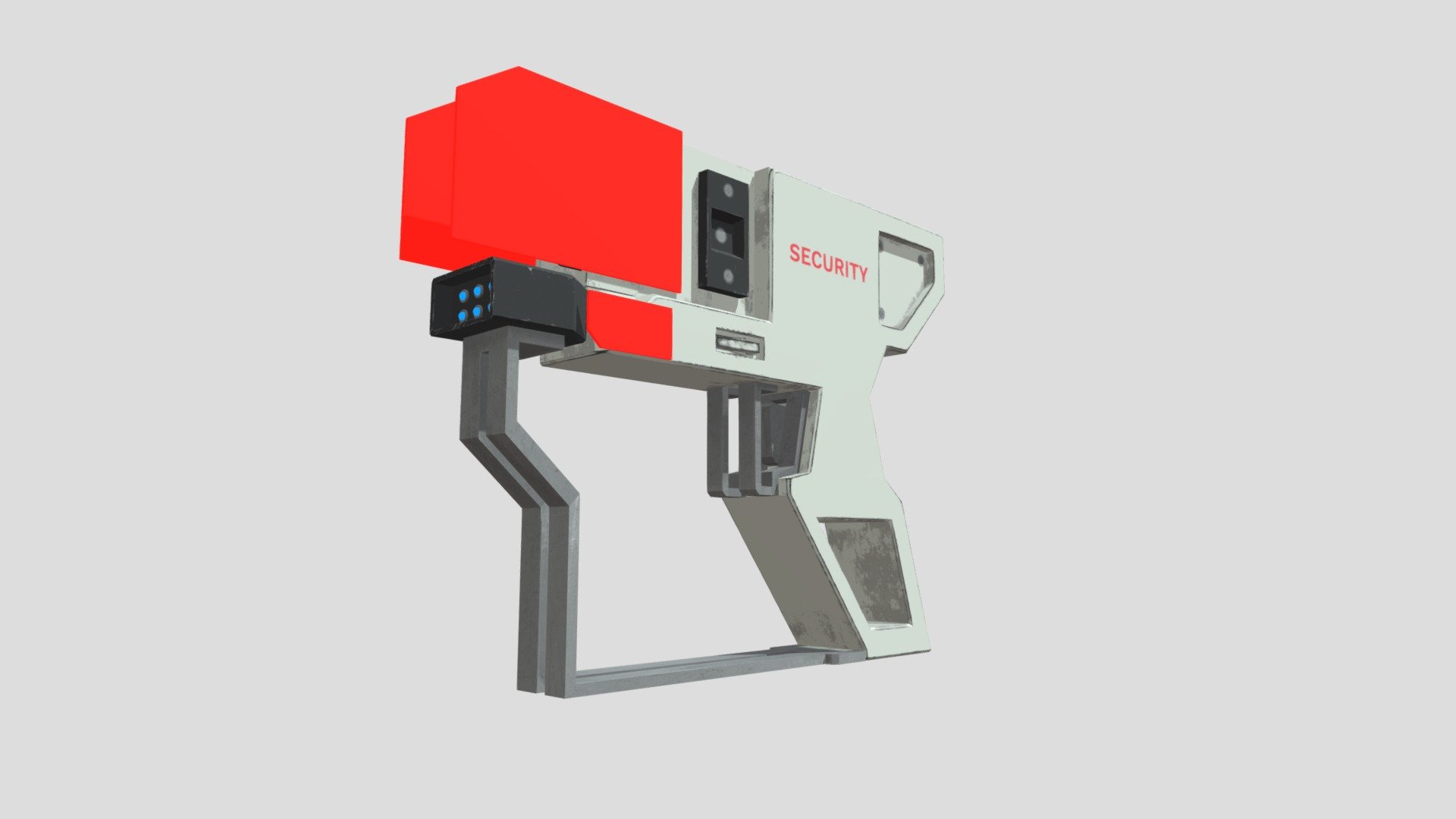 Futuristic Gun - Download Free 3D model by nonelvin [2811b19] - Sketchfab