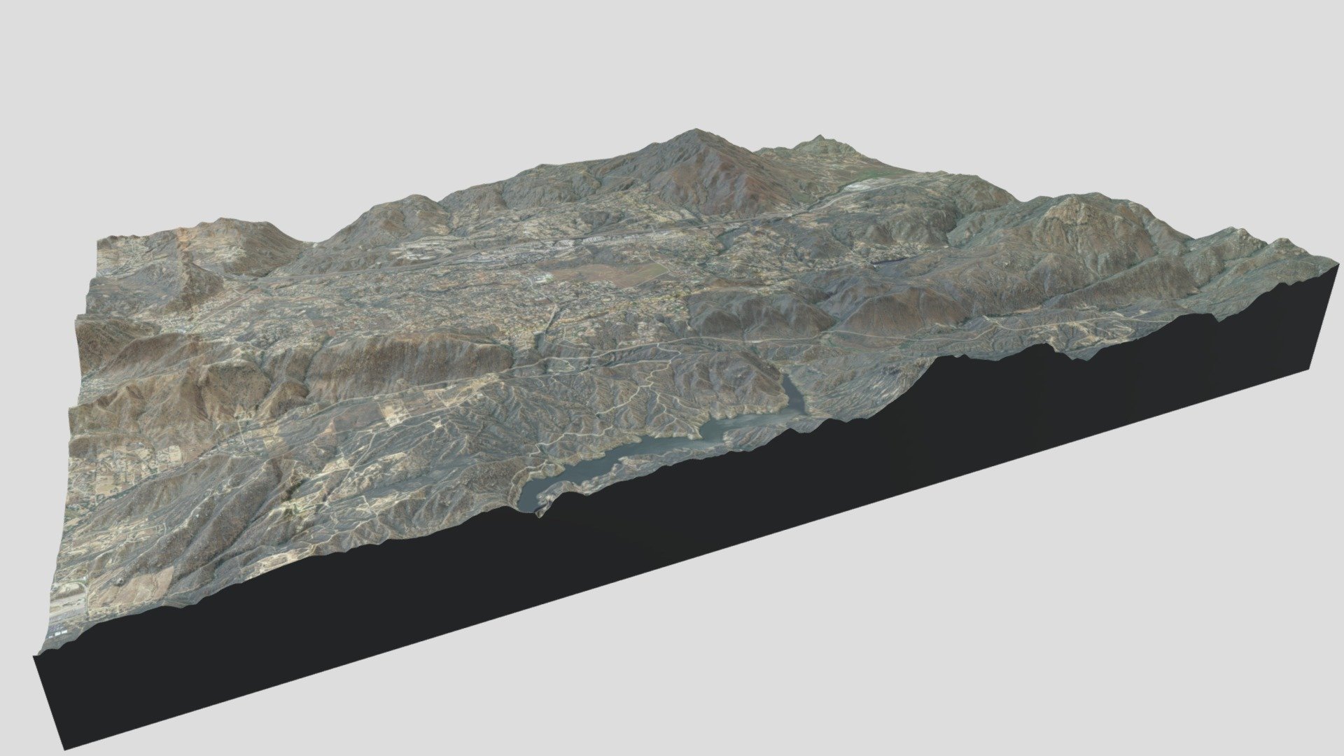 Alpine California - 3D Model - 3D model by smartmAPPS [28127a2] - Sketchfab
