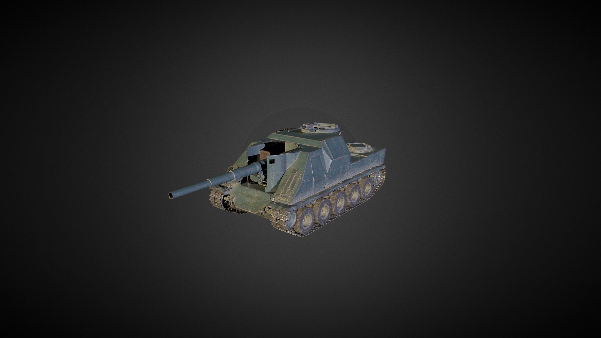 Lorraine 155 mle. 51 - 3D model by Degit22 [28137af] - Sketchfab