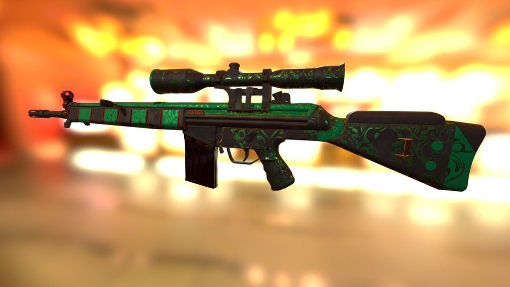 G3SG1 - MIDAS - 3D model by sir [281387c] - Sketchfab