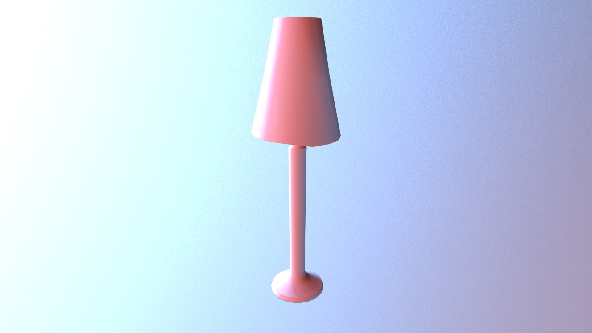 Standing Lamp - 3D model by JoshuaBG [2816211] - Sketchfab