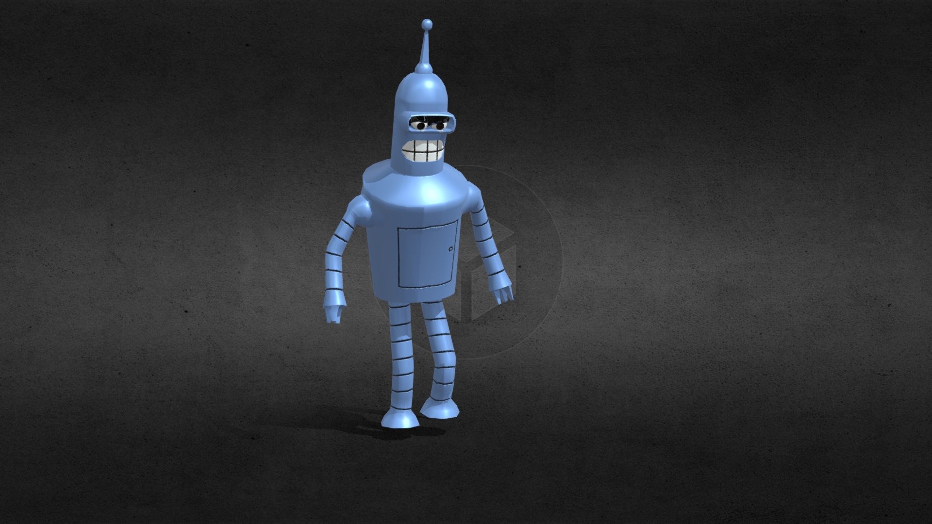 Bender Futurama - Download Free 3D model by Krlts [2817671] - Sketchfab