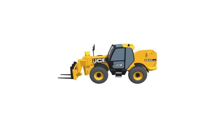 Telehandler 3D models - Sketchfab